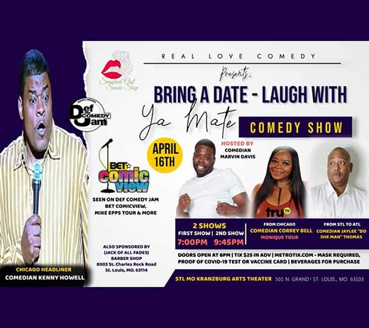 Bring a Date Come Laugh with Your Mate Comedy Show - Grand Center Arts ...