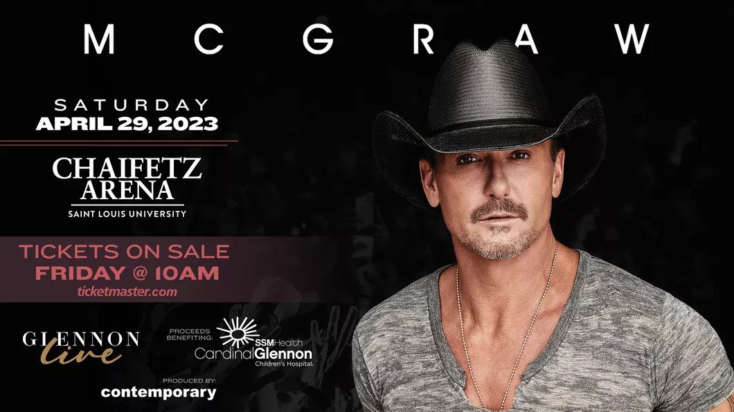 Glennon Live: Tim McGraw - Grand Center Arts District