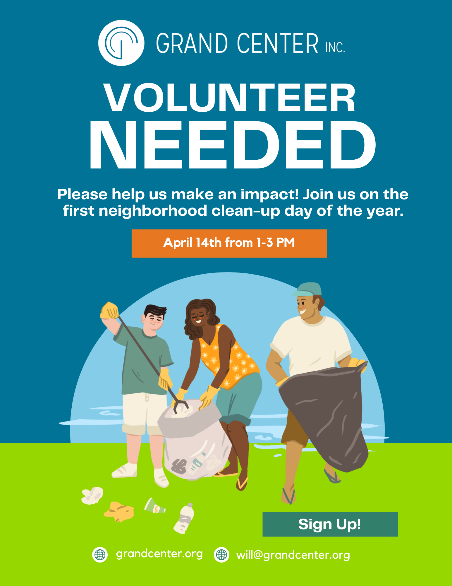 Neighborhood Clean-up - Grand Center Arts District