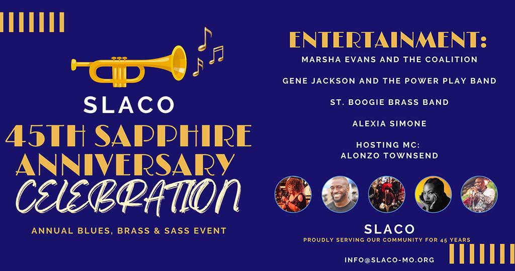 Slaco 45th Anniversary Celebration Blues, Brass, and Sass - Grand ...