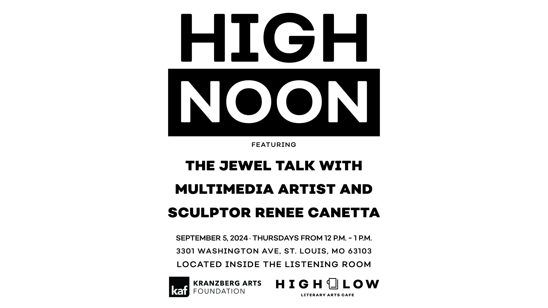 High Noon: The Jewel Talk with Multimedia Artist and Sculptor Renee ...